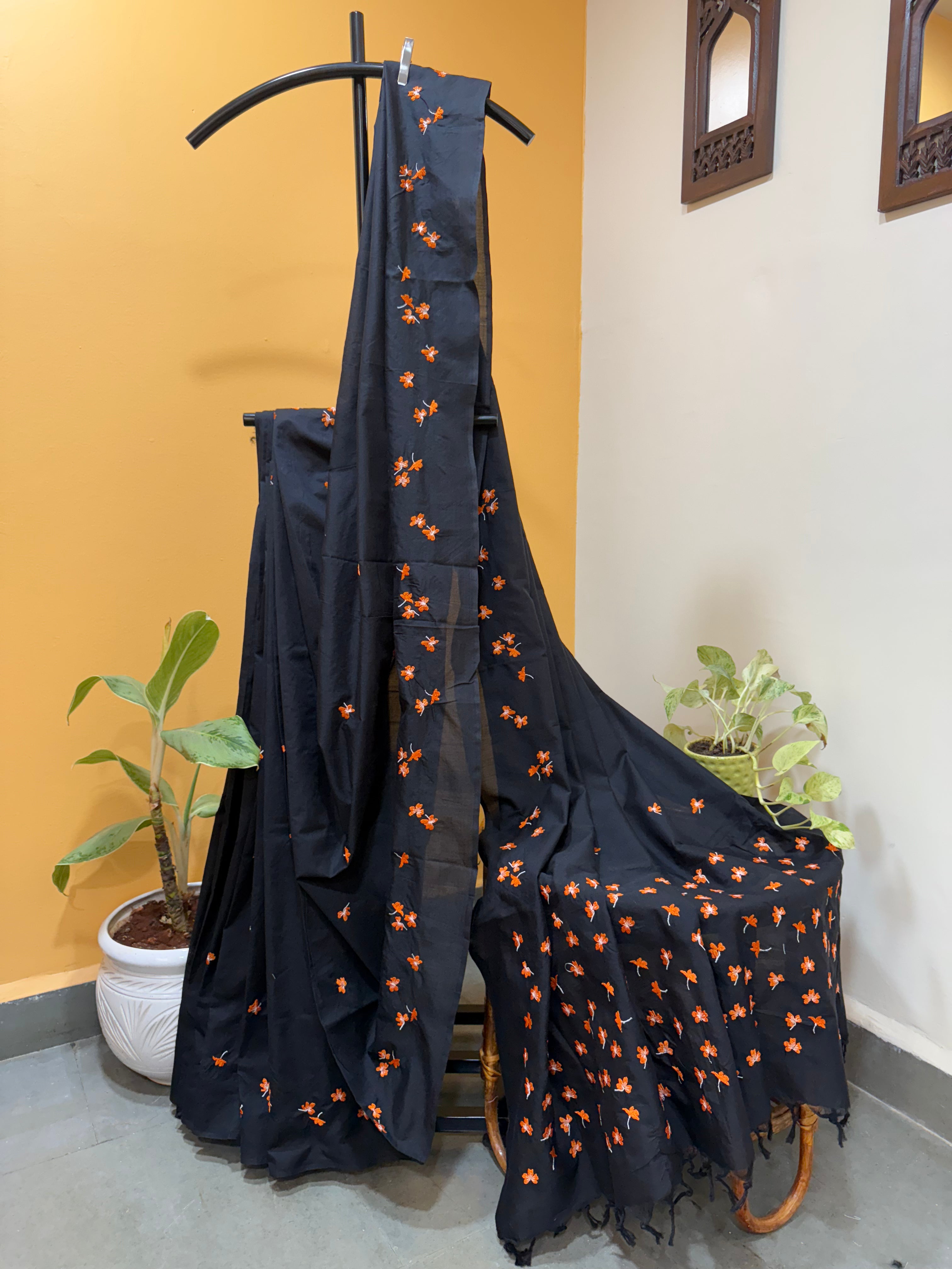 Aboli Saree - Black – Anjor by Janhavi